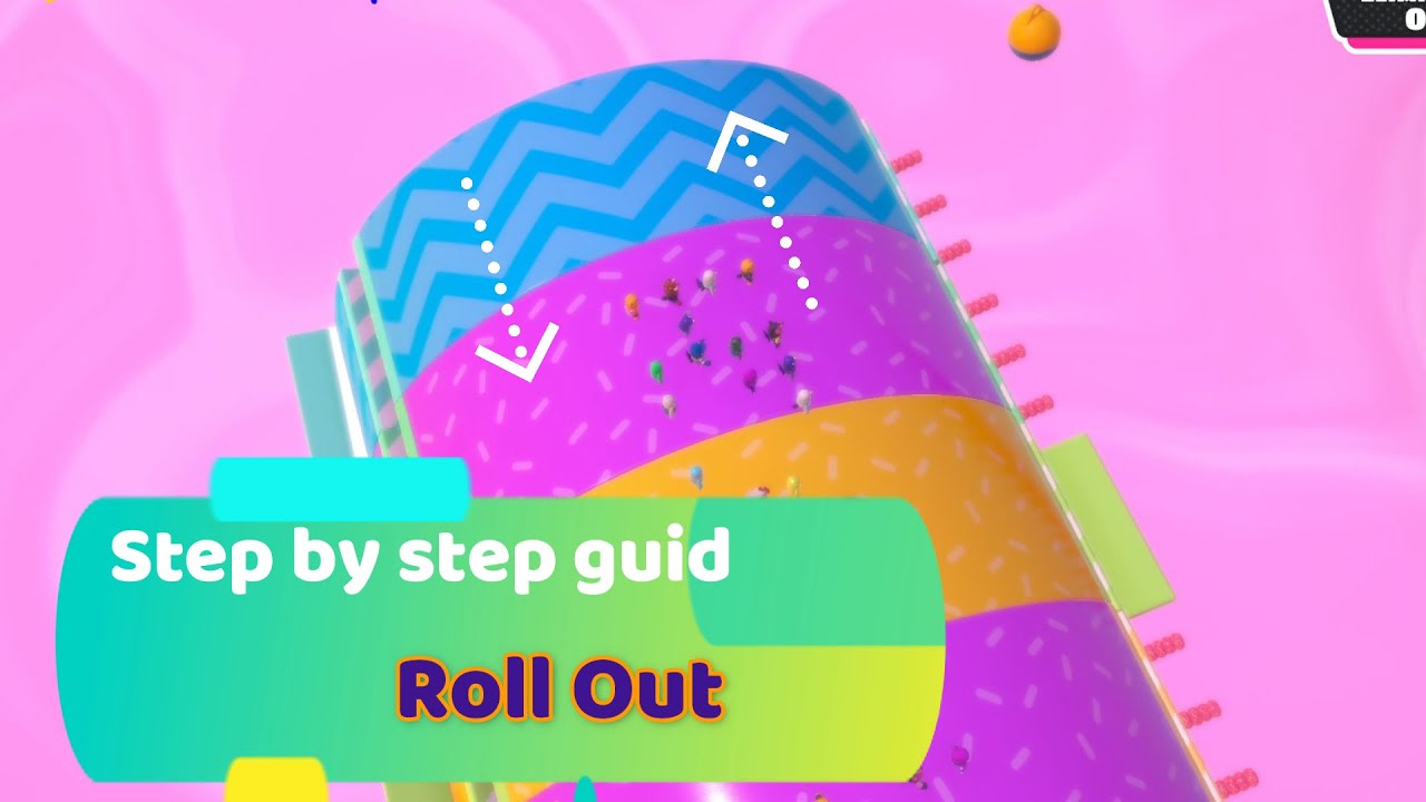 FALL GUYS - Roll Out Tips and Tricks - YouTube