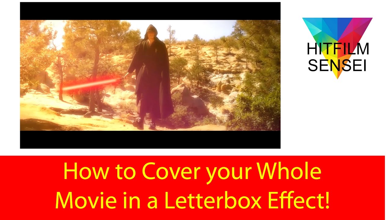 How to Cover your Entire Editor Timeline with a Letterbox Effect! - YouTube