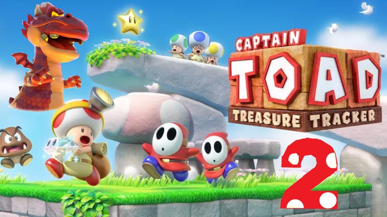 Captain Toad Treasure Tracker #2 Bafo do Draggadon - YouTube