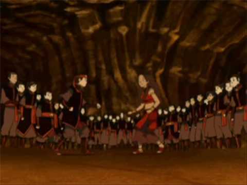 Katara and Aang dance - YouTube