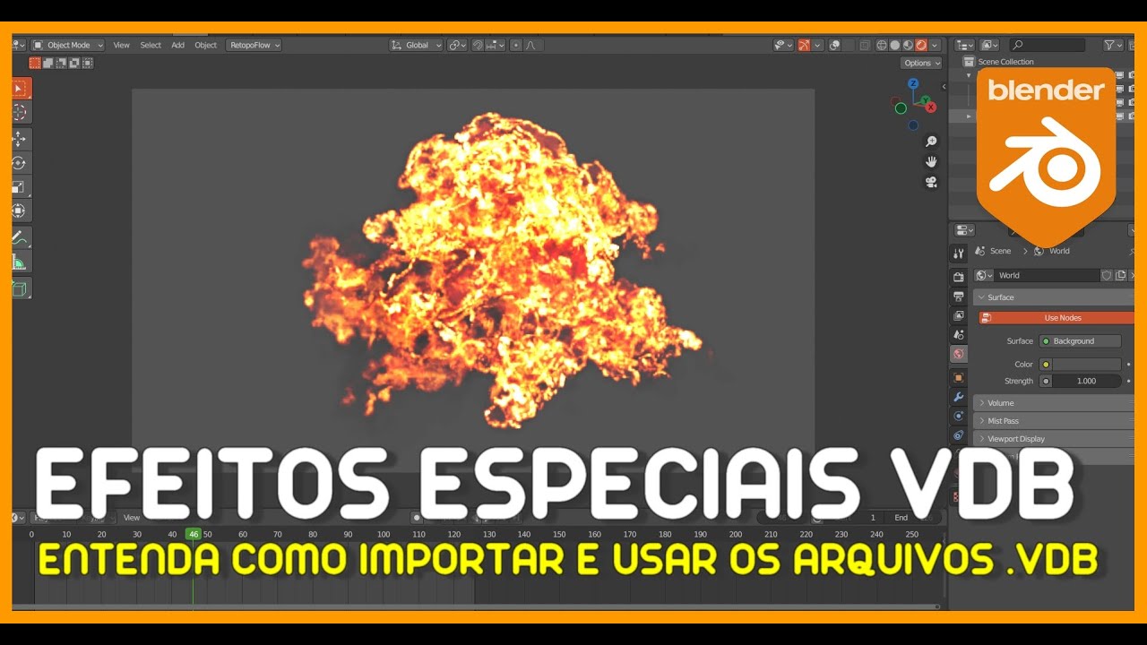 EFEITOS ESPECIAIS VDB - COMO IMPORTAR E USAR - YouTube