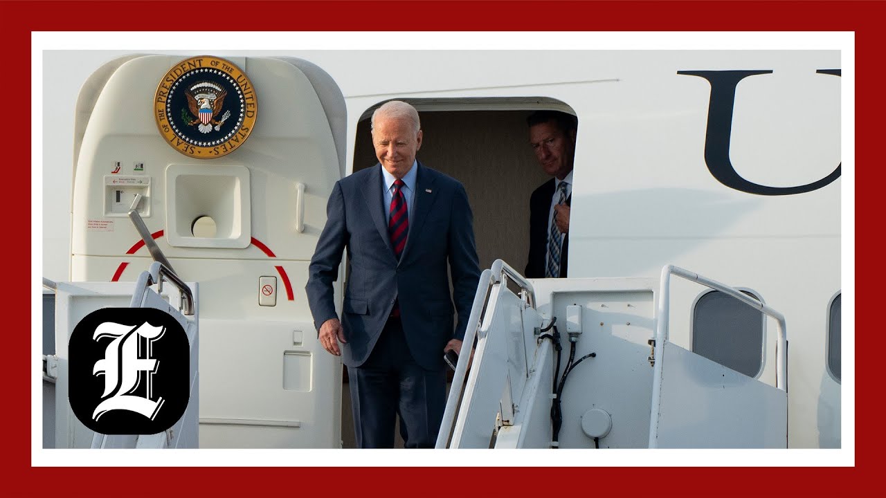 Biden’s precautions boarding Air Force One raise questions - YouTube