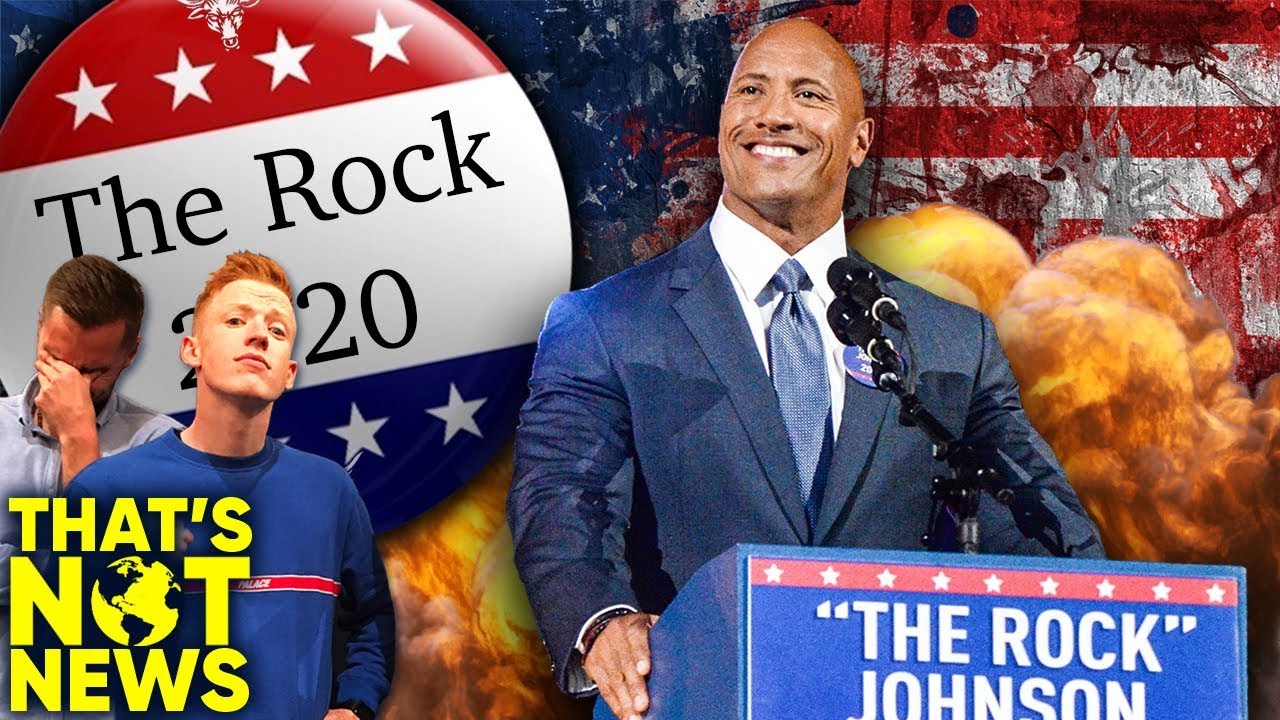 Dwayne 'The Rock' Johnson Confirms 2020 Presidential Campaign?! - YouTube