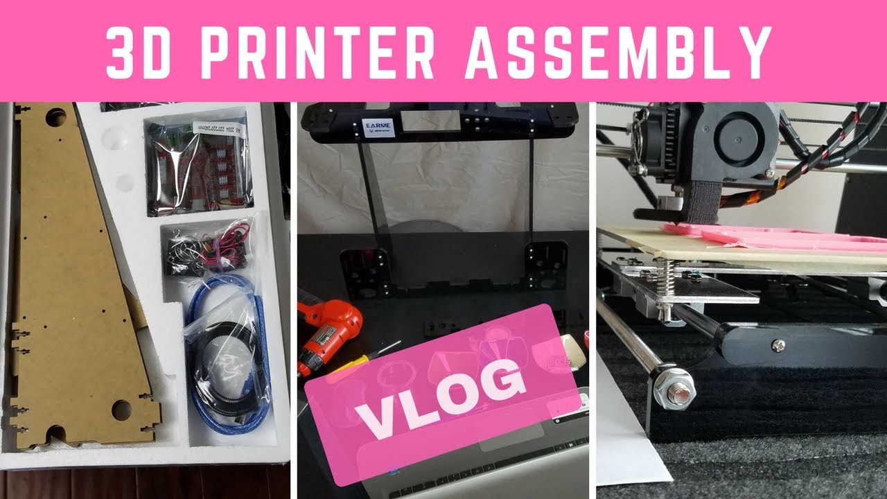 Vlog: Assembling My 3D Printer - ANET A8 - YouTube
