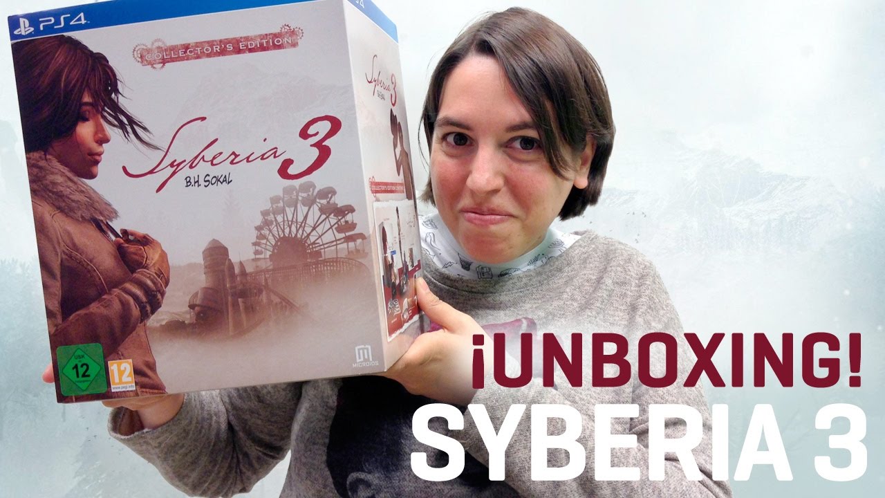 Syberia 3 - Unboxing de la Edición Coleccionista - YouTube