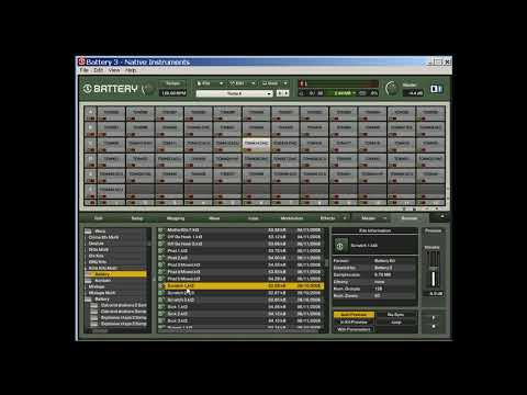 Killa Kits - Battery 3 Drumkits Video