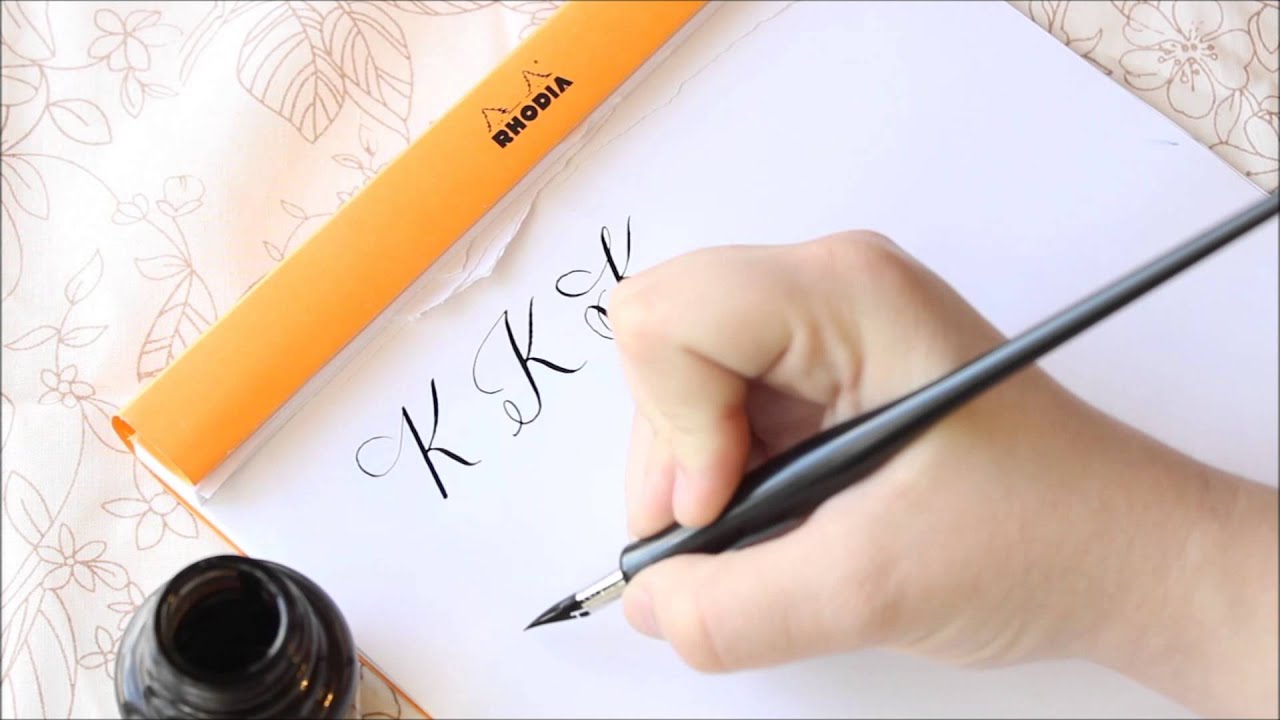 The Letter K Basic Calligraphy Tutorial YouTube the-letter-k-basic-calligraphy-tutorial-youtube