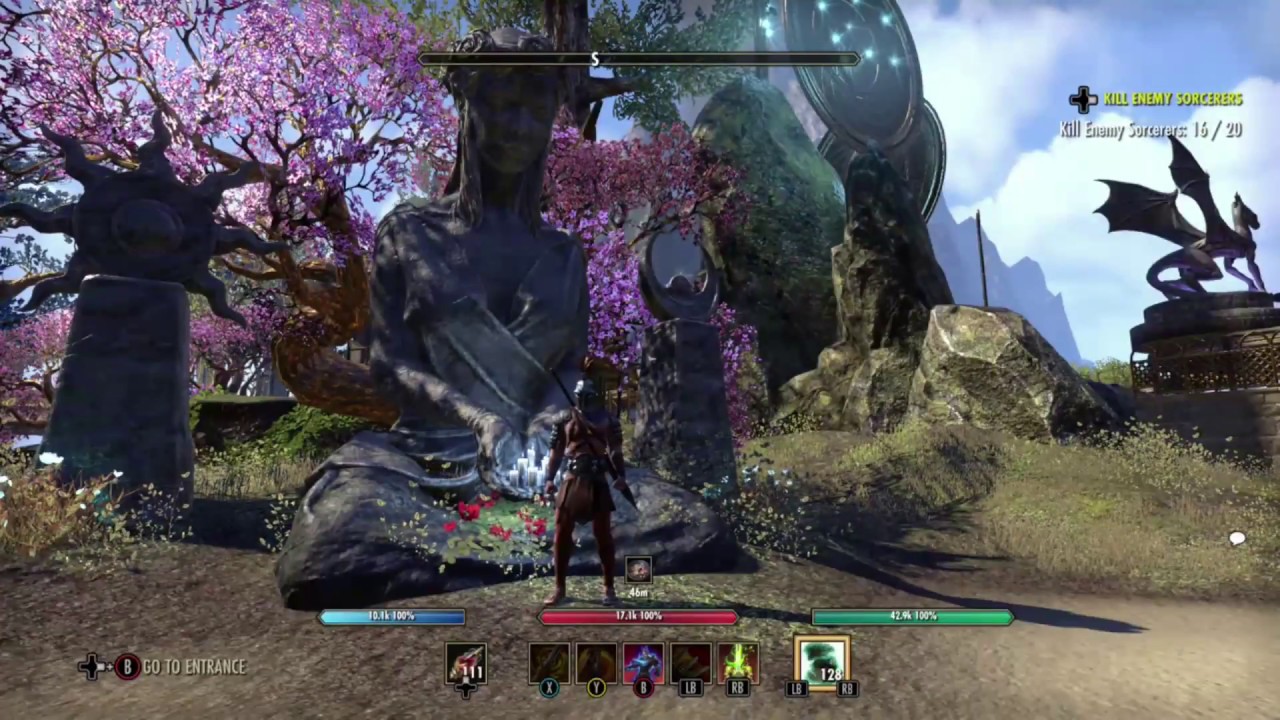 ESO stamina dragon knight PvP build, 43k max stam 4k+ wd medium armor ...