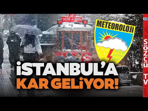 Sibirya Soğukları İstanbul’u Esir Alacak! Lapa Lapa Kar Yağacak! Meteorolojiden Kritik Uyarı!