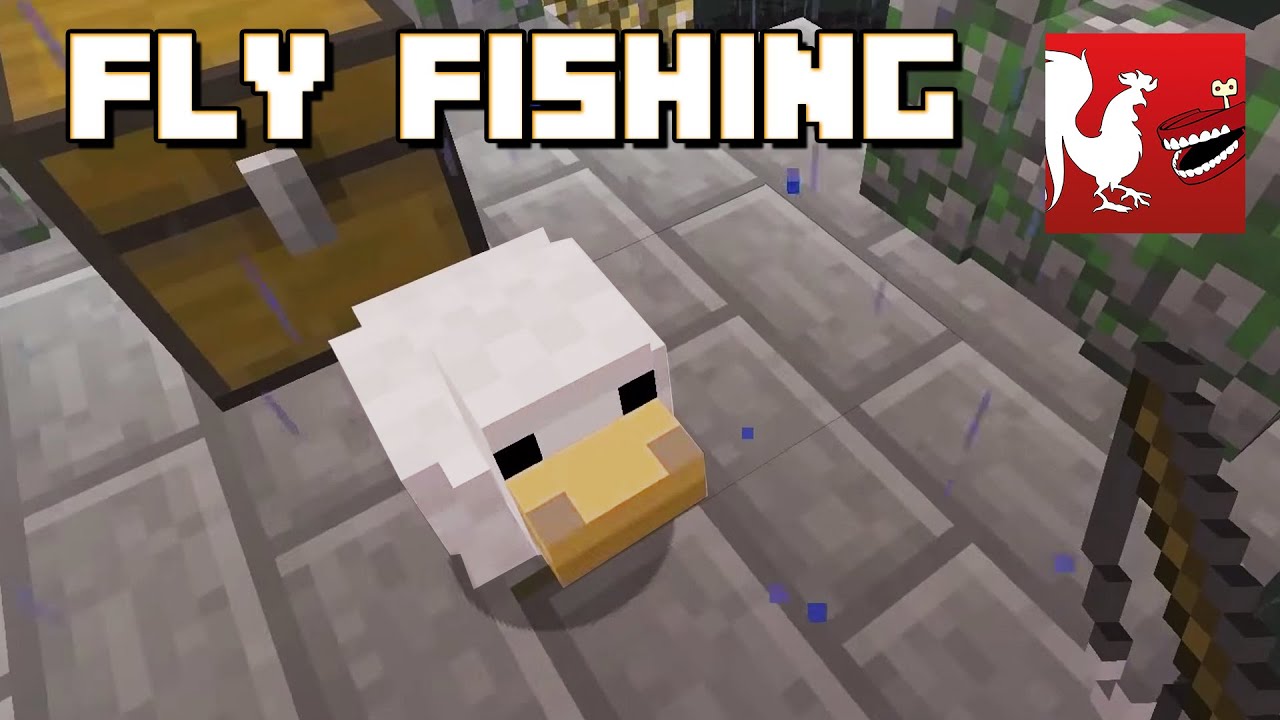 Things to Do In Minecraft - Fly Fishing | Rooster Teeth - YouTube
