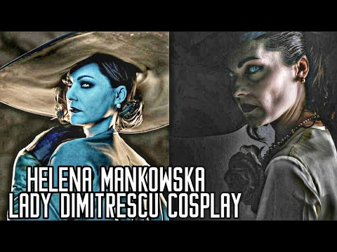 Lady Dimitrescu Cosplay by Helena Mankowska Real Life Face Model ...