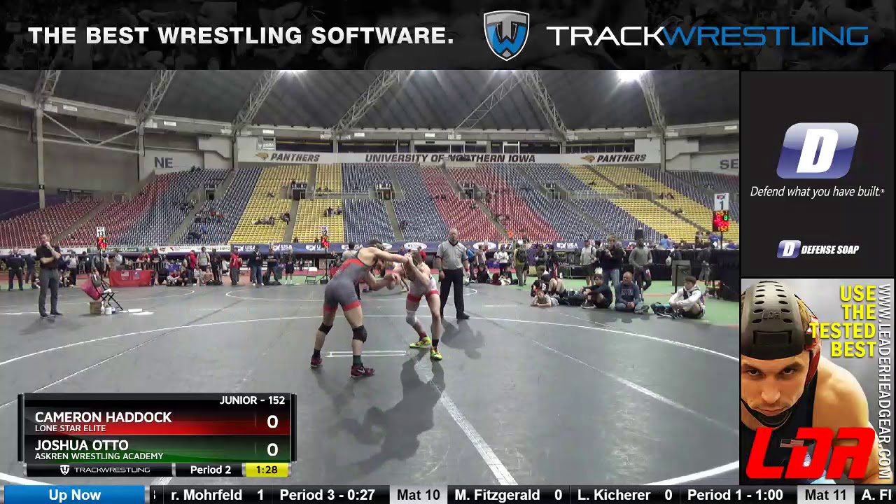 Junior 152 Cameron Haddock Lone Star Elite Vs Joshua Otto Askren ...