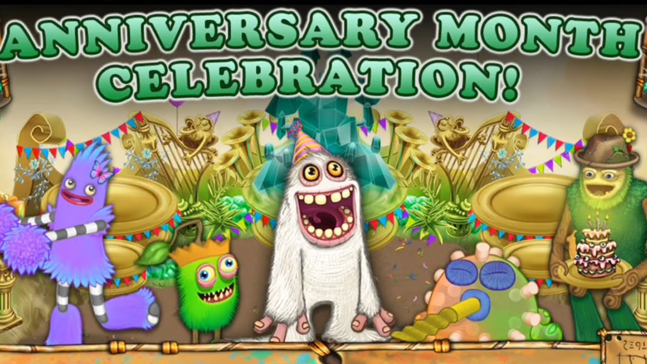 My Singing Monsters - Anniversary Month Celebration + LABOR WEEKEND ...