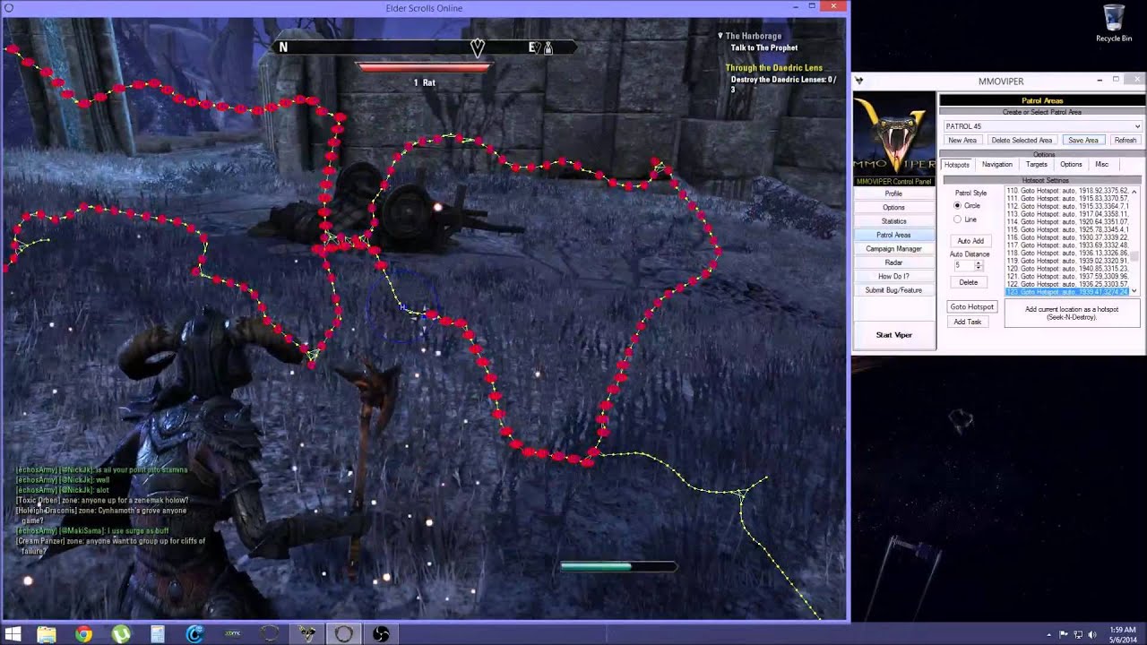 Viperbot. How To: Setup a Good Patrol (ESO) - YouTube