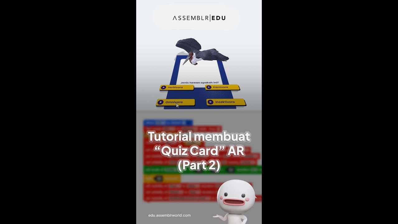 Tutorial Quiz Card pakai AR (Part 2) #ar #3d - YouTube