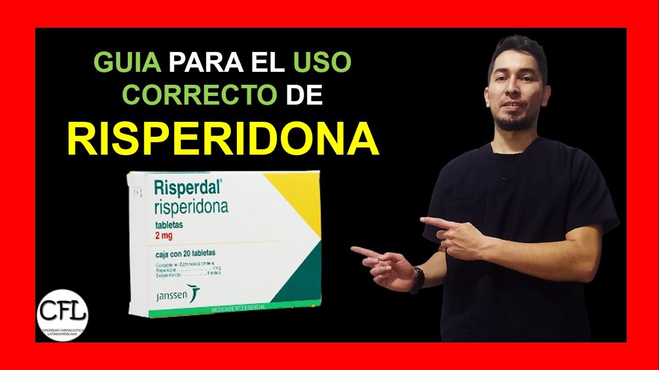 RISPERIDONA Tableta 💊 [Para que sirve RISPERDAL y como USARLA ...