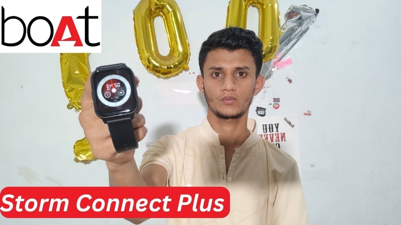 Boat storm connect plus smartwatch unboxing and review || better than ...