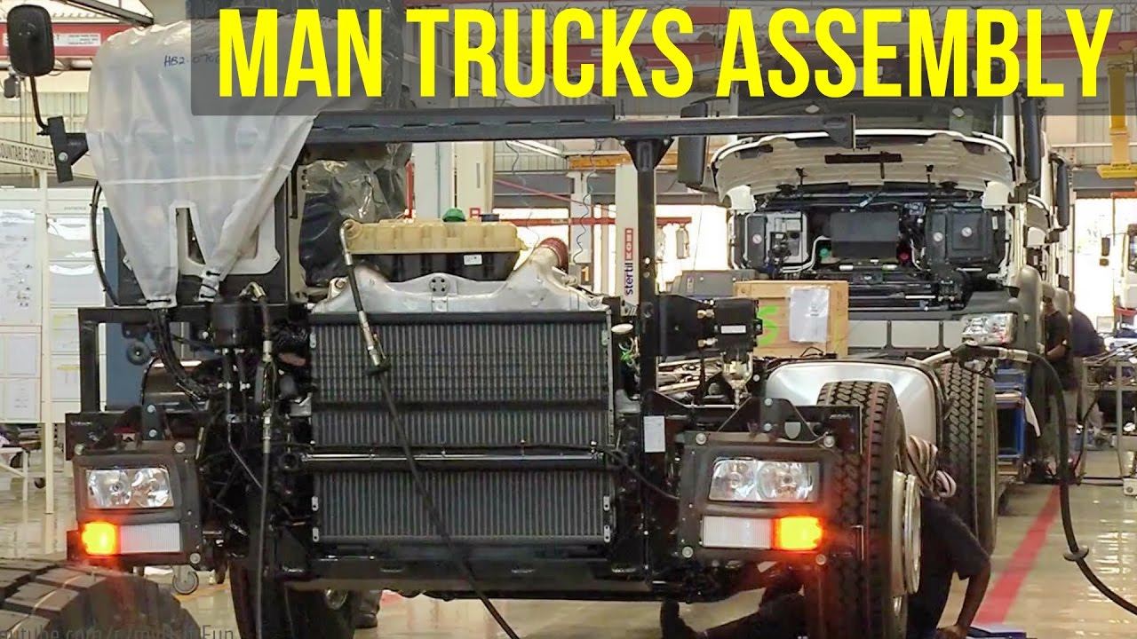 MAN Trucks Assembly - YouTube