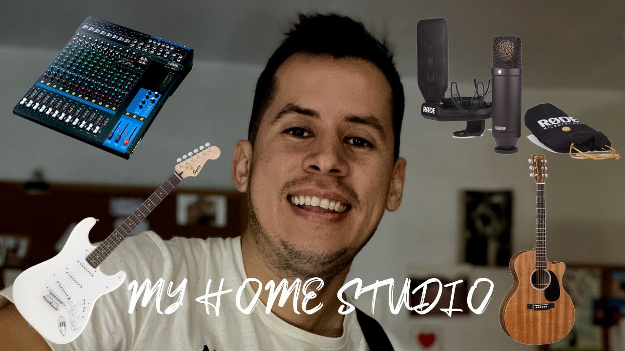My Home Music Studio Setup - Home Recording Studio 2021 - Home Studio ...