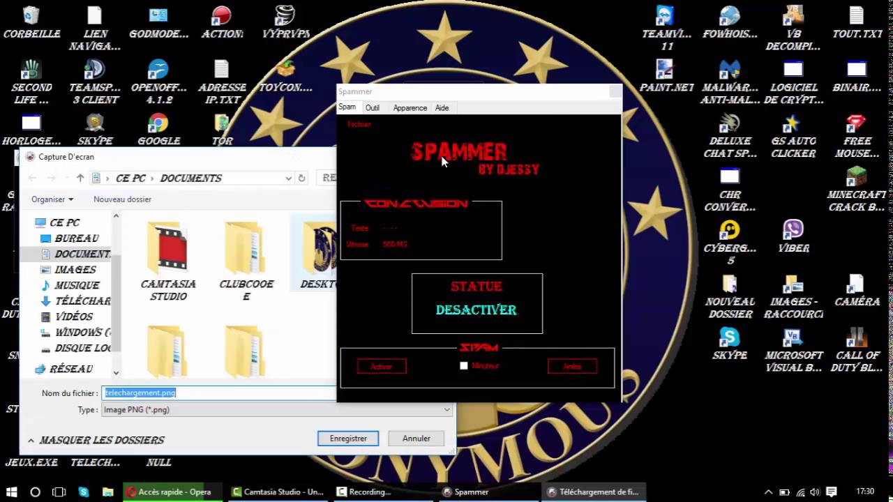 Logiciel de Spam, Auto-Clicker, .... plus Téléchargement - YouTube