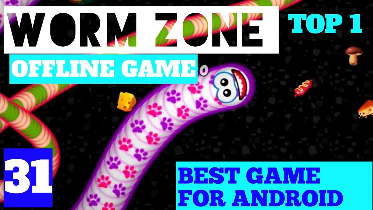 Worm zone. Best worm game of 2020.offline game for android phone. - YouTube