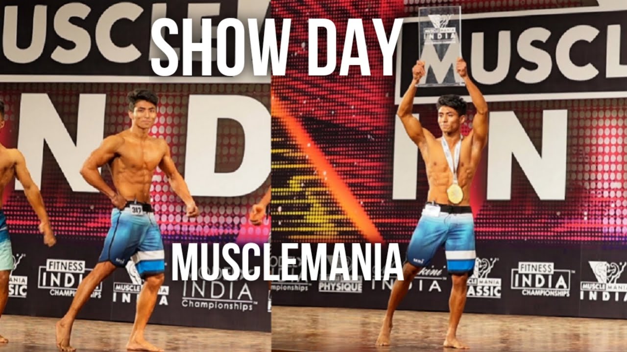SHOW DAY | MUSCLEMANIA INDIA 2022 - YouTube