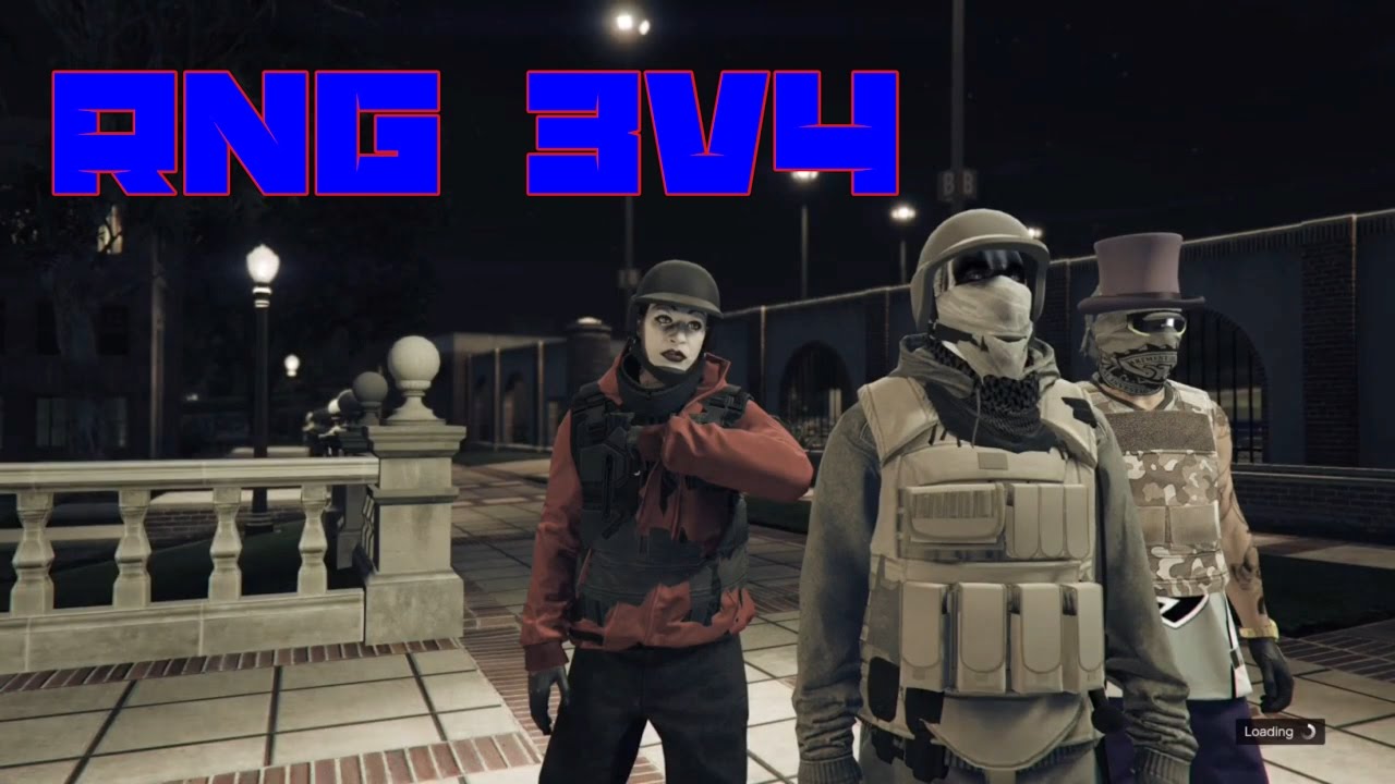 GTA 5 Online - 3v4 RNG (BEST Crew) - YouTube