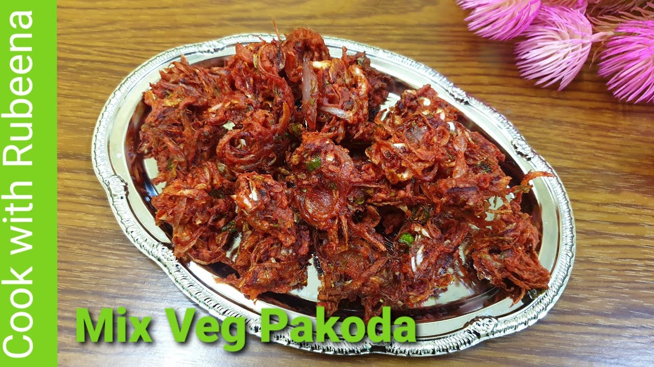 Mix Veg Pakoda Recipe | Mix Vegetable pakora Recipe | - YouTube