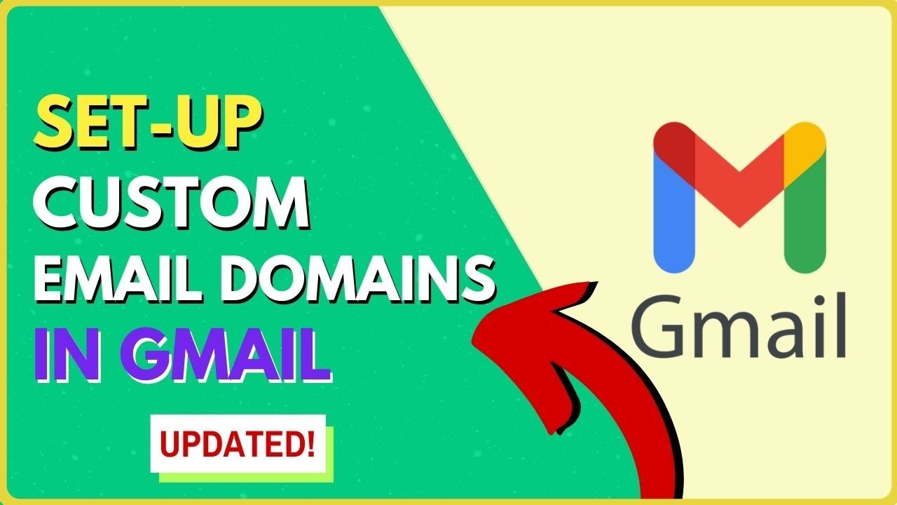 How to Set Up Gmail for Custom Domains - YouTube