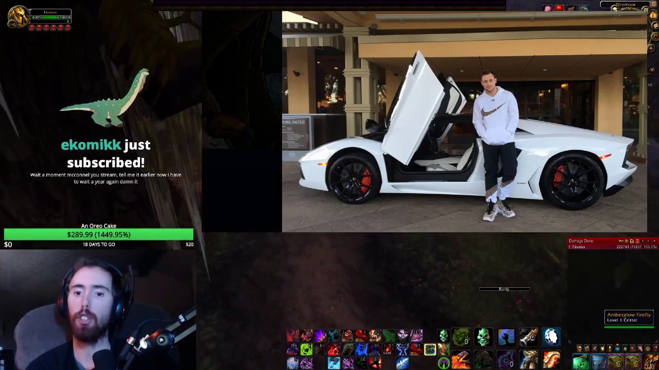 Asmongold saving up to buy a LAMBO?! - YouTube