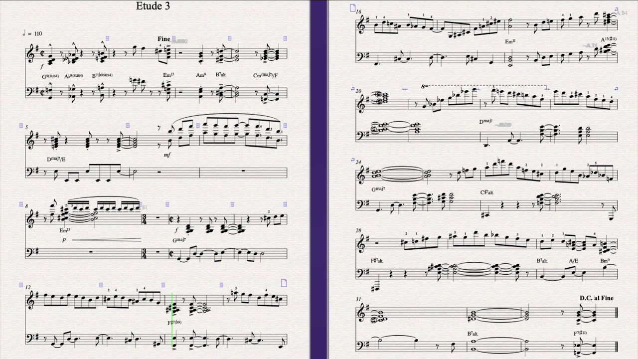 TMEA & TJEA - Texas - Jazz Piano Etude #3 - 2020 - YouTube Music