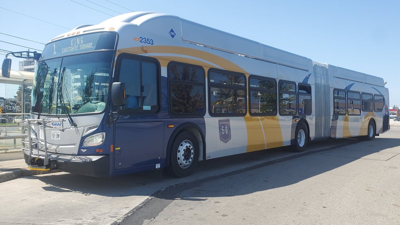 NEW BUS!!! Hamilton Street Railway 2023 New Flyer XN60 #2353 (1) (Part ...