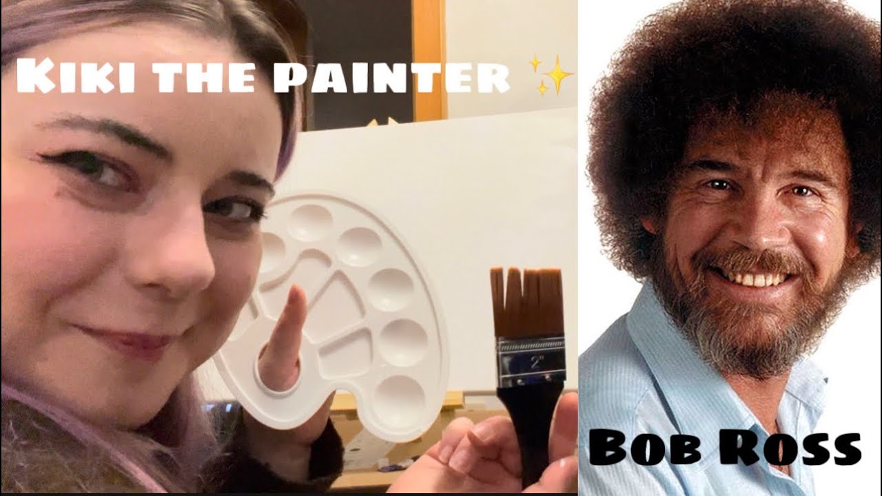 Following a Rob Boss tutorial with cheap art supplies 👩‍🎨 (part 1 ...