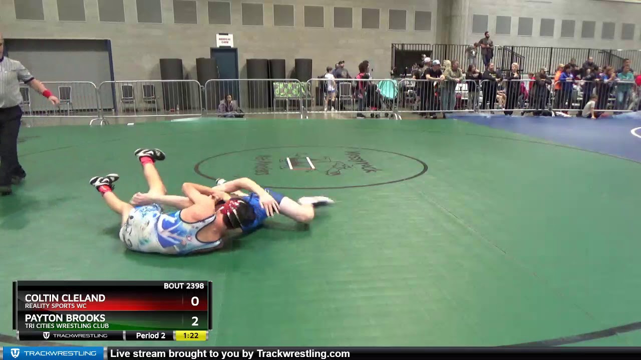 Middle School 119 Payton Brooks Tri Cities Wrestling Club Vs Coltin ...