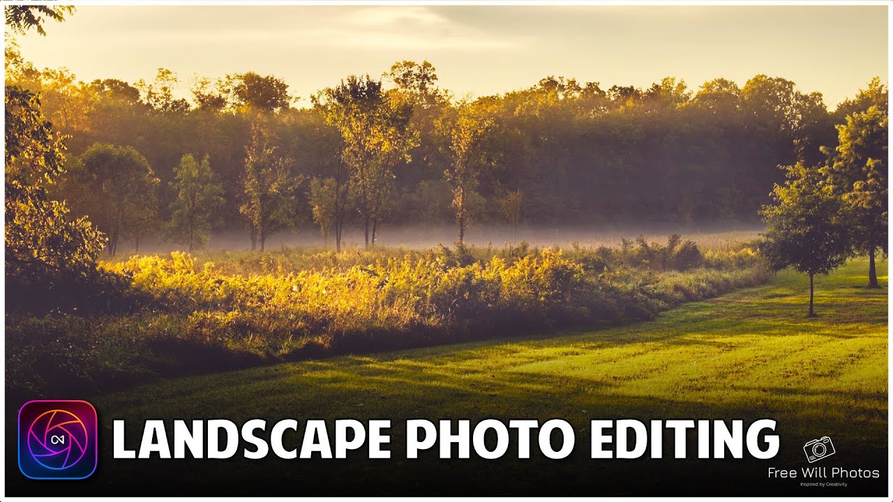 HDR landscape photo editing Tutorial In ON1 Photo RAW 2024 - YouTube