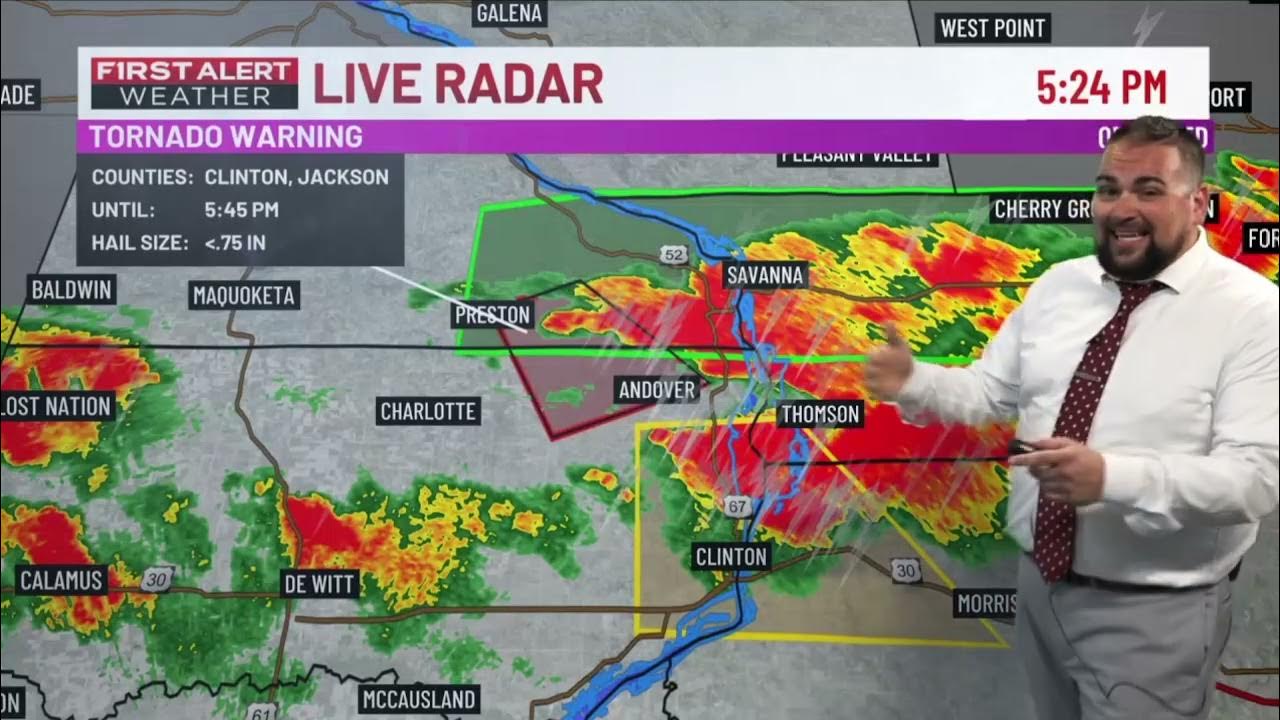 KWQC-TV6 Severe Weather Coverage June 25, 2024 - YouTube