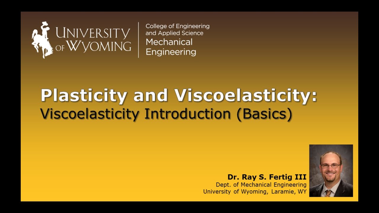 3-1a: Viscoelasticity Introduction (Basics) - YouTube