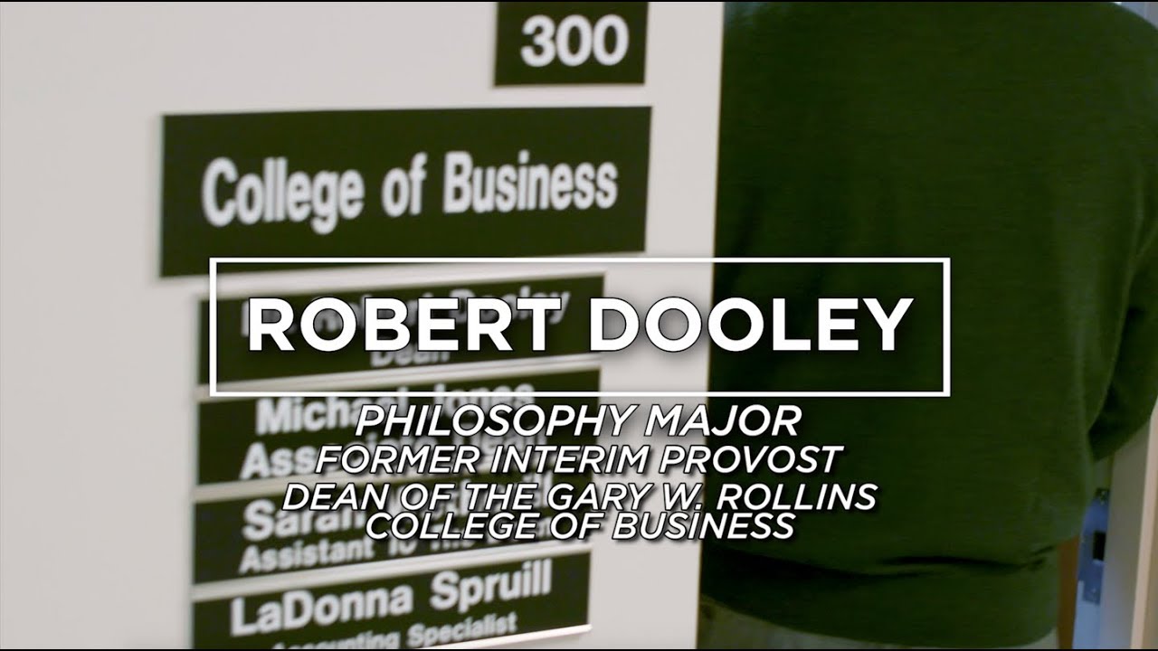 Robert Dooley: Philosophy Major - YouTube