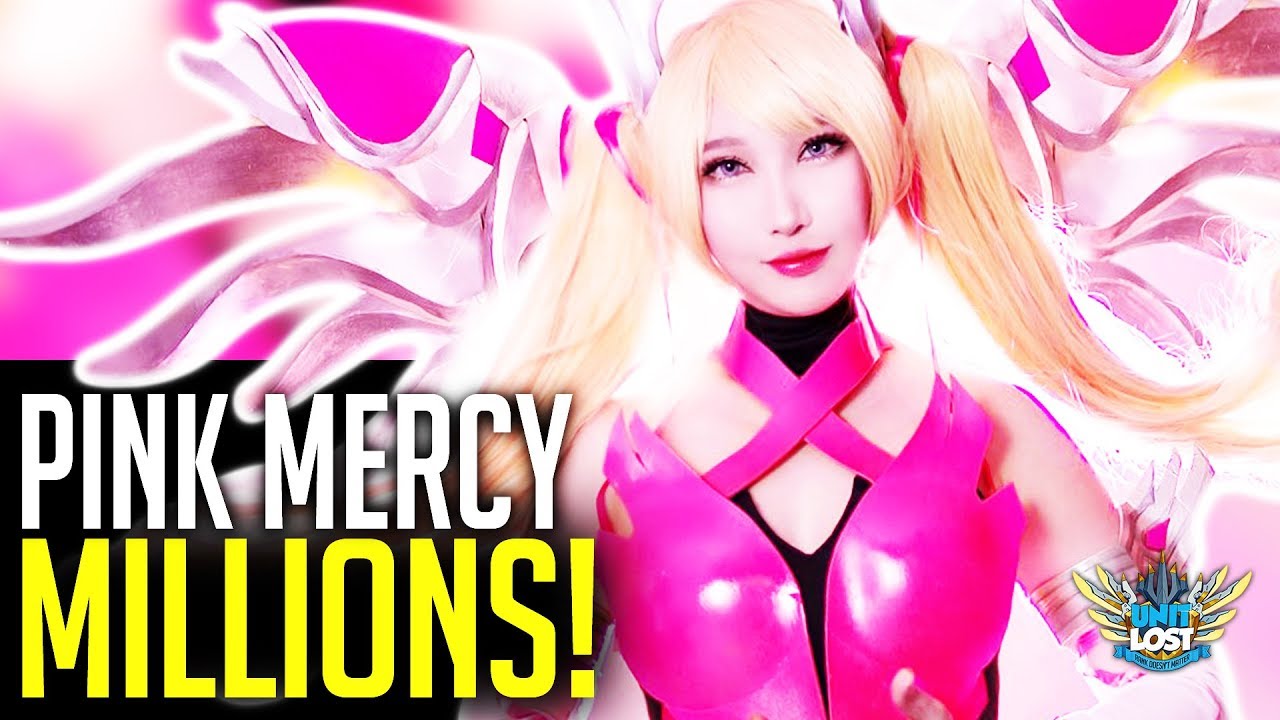 Overwatch News - Pink Mercy MILLIONS! (BCRF Charity Skin) - YouTube