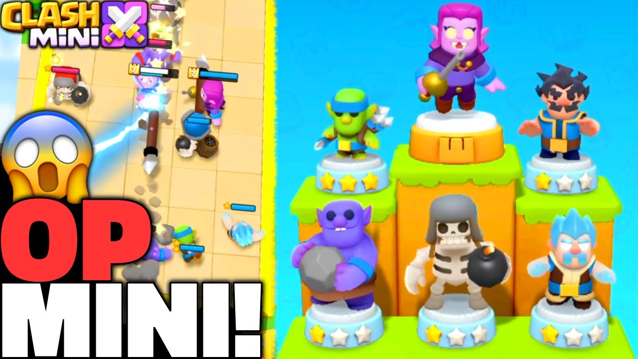 Clash Mini ⭐️Ice Wizard Is OP!😳 [Countess COUNTER] (Clash Mini Deck ...