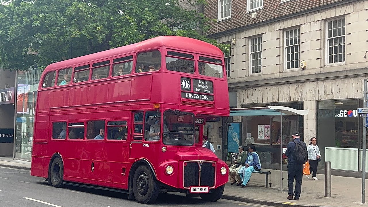 (Route 406 Running Day) Transport For London WLT848 RM848 on Route 406 ...