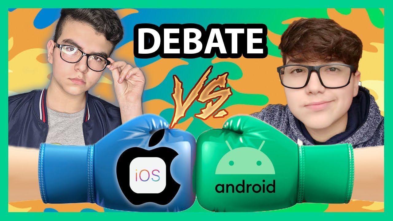 🥊DEBATE *iPhone vs ANDROID* l ¿Quién ganará? - YouTube