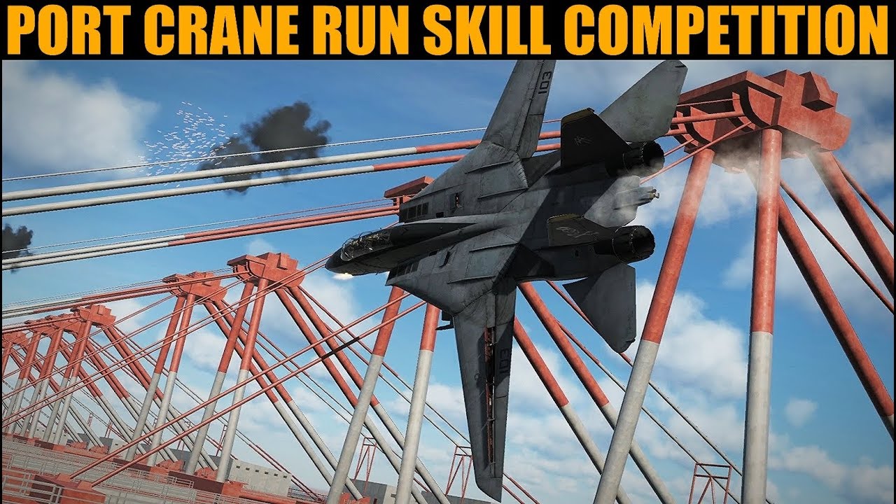 Docks Crane Run Skill Competition - Jan 2020 | DCS WORLD - YouTube