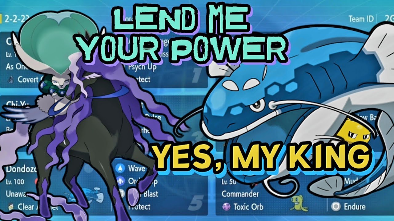 DONDOZO & PSYCH UP CALYREX IS INSANE! VGC Regulation G! - YouTube