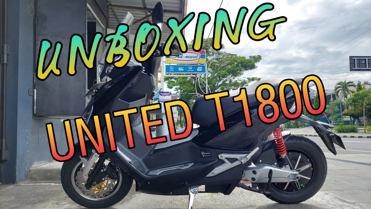 UNBOXING UNITED T1800 BLACK GLOSSY 2022 - YouTube