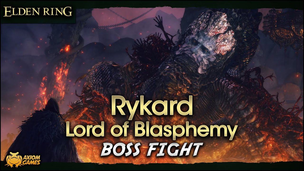 Elden Ring - Rykard, Lord of Blasphemy (Boss Fight) - YouTube