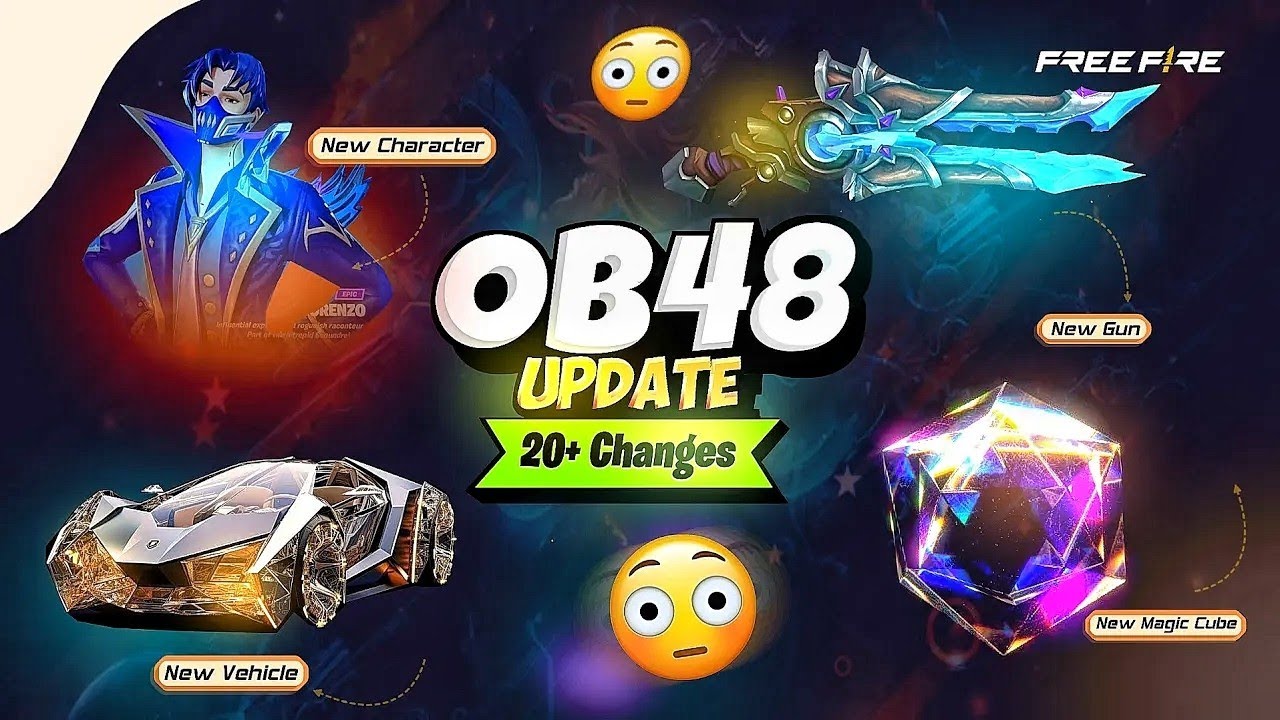 OB48 UPDATE FREE FIRE | OB48 NEW CHANGE'S IN FREE FIRE | #ob48update # ...