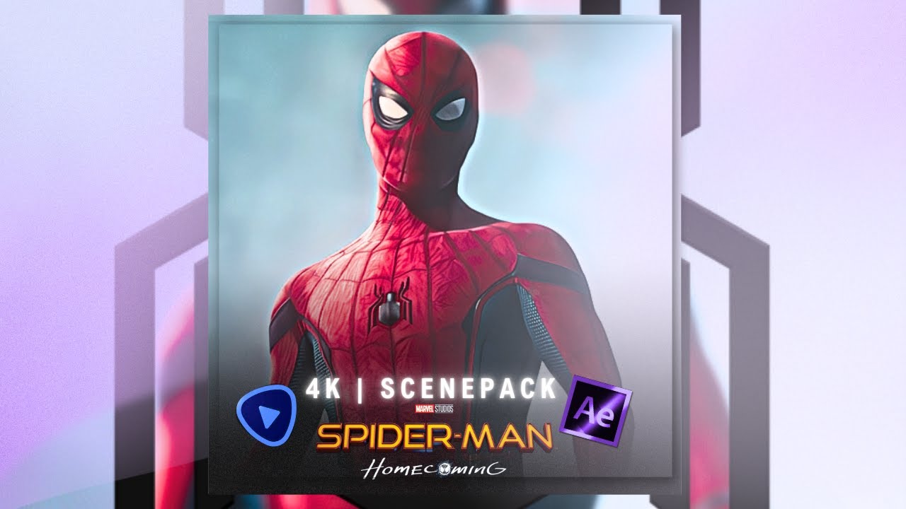 SPIDER-MAN HOMECOMING (2017) | FOR EDITS | 4K ENHANCED TWIXTOR ...