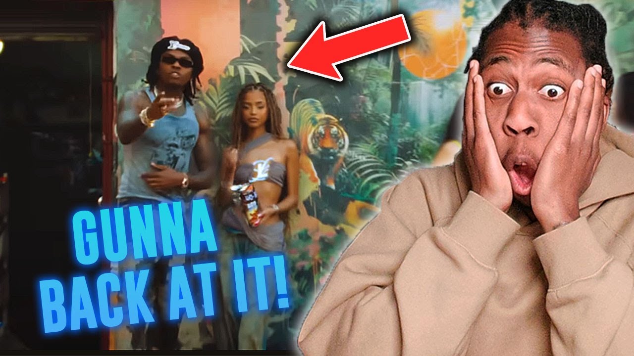 GUNNA FEATURE RUN!? | Tyla, Gunna, Skillibeng - Jump (Official Music ...