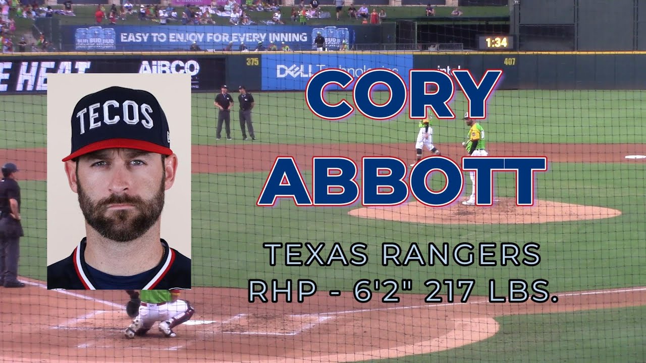 CORY ABBOTT - RHP (Texas Rangers) FULL START 2025 Prospect Video - YouTube